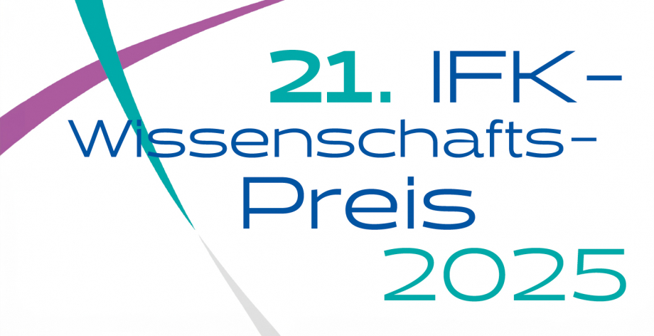 Jetzt mitmachen: Wissenschaftspreis 2025 | IFK